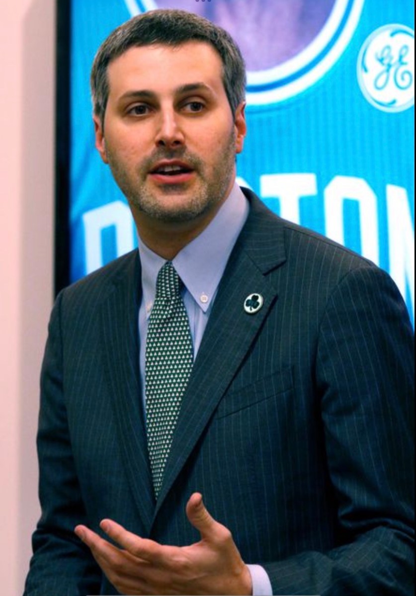 Celtics VP Mike Zarren believes advanced technology enhances the ...